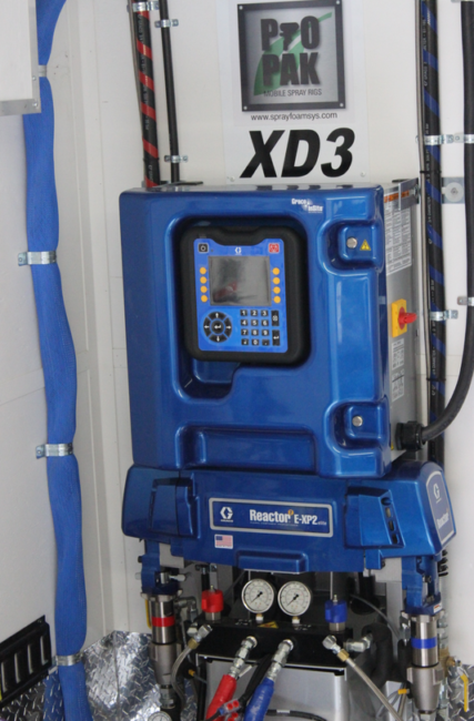 ProPAK XD3, Reactor2 E-XP2 - Spray Foam Systems